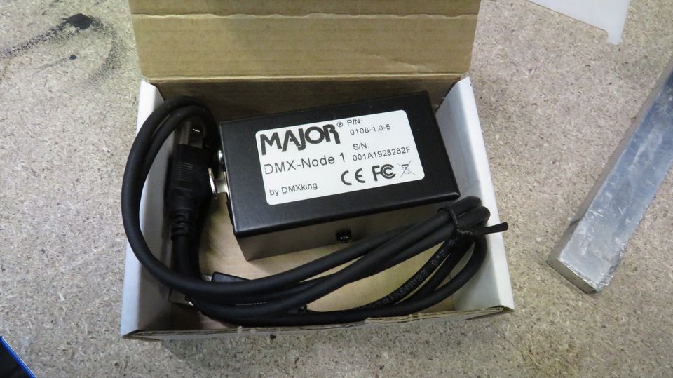 Major Major DMX-Node 1 f. MA dot2 onPC | 180 EUR - Gebrauchte ...