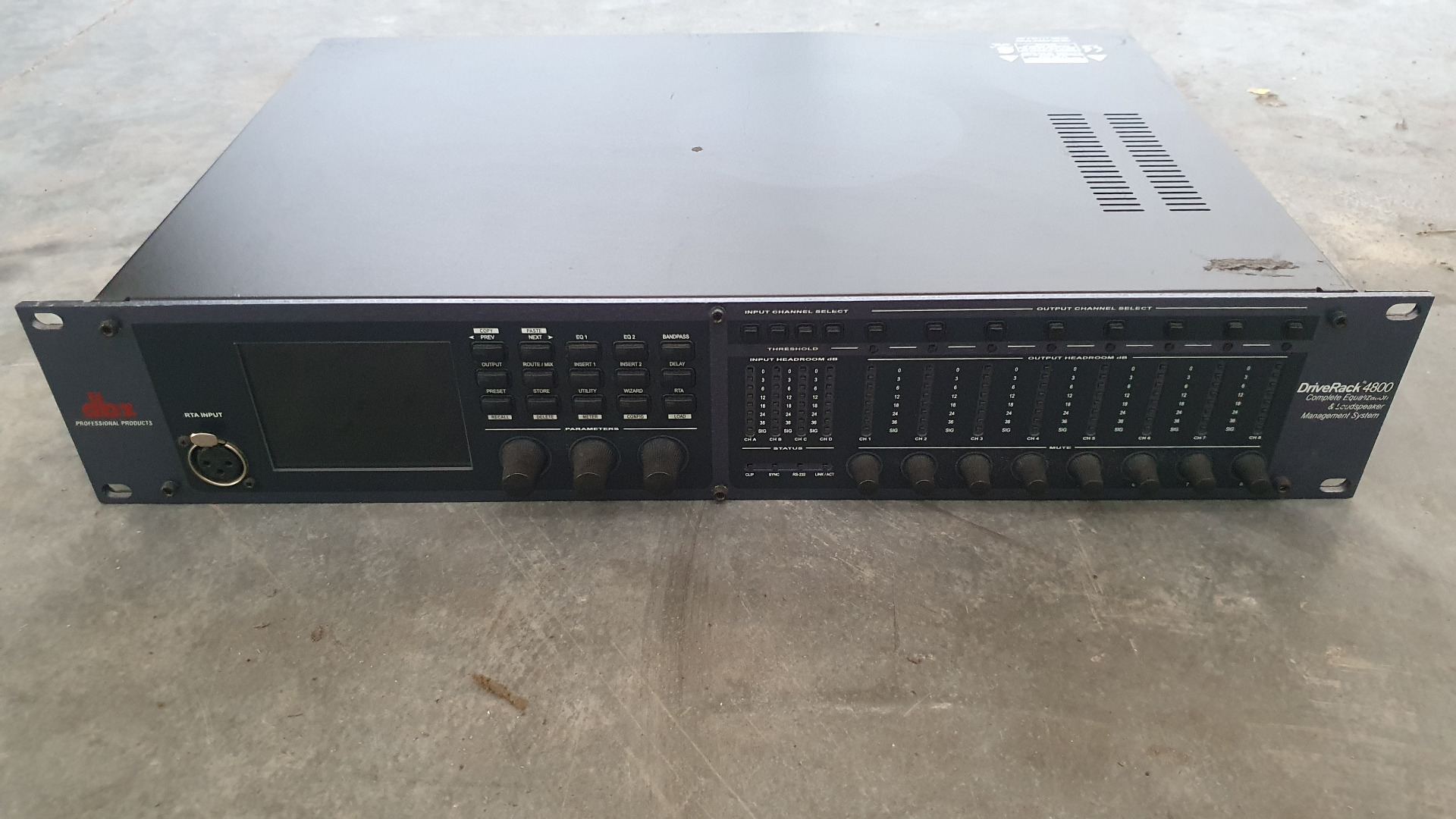 DBX Driverack 4800 | 1100 EUR - Gebrauchte-Veranstaltungstechnik.de ...