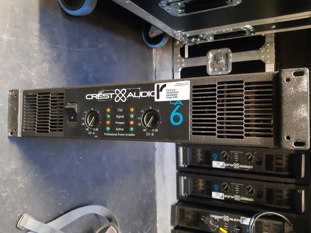 Crest Audio CA 6 | 200 EUR - Gebrauchte-Veranstaltungstechnik.de - Der ...