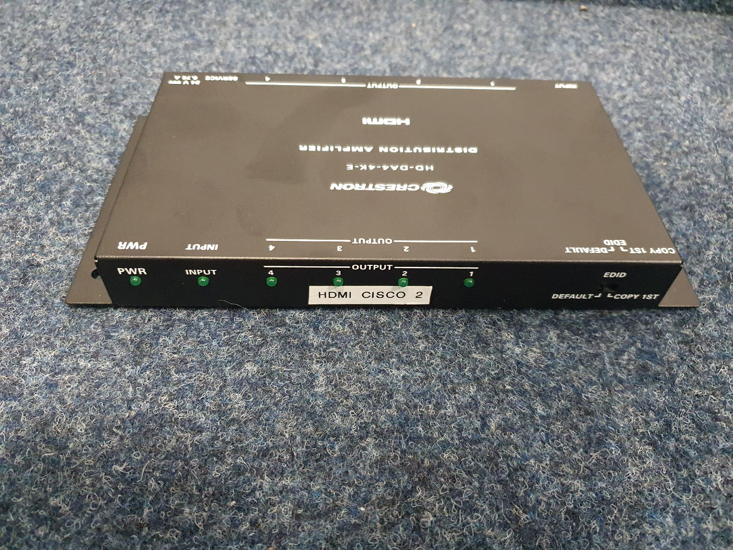 Crestron HD-DA4-4K-E Distribution Amplifier | 80 EUR - Gebrauchte ...