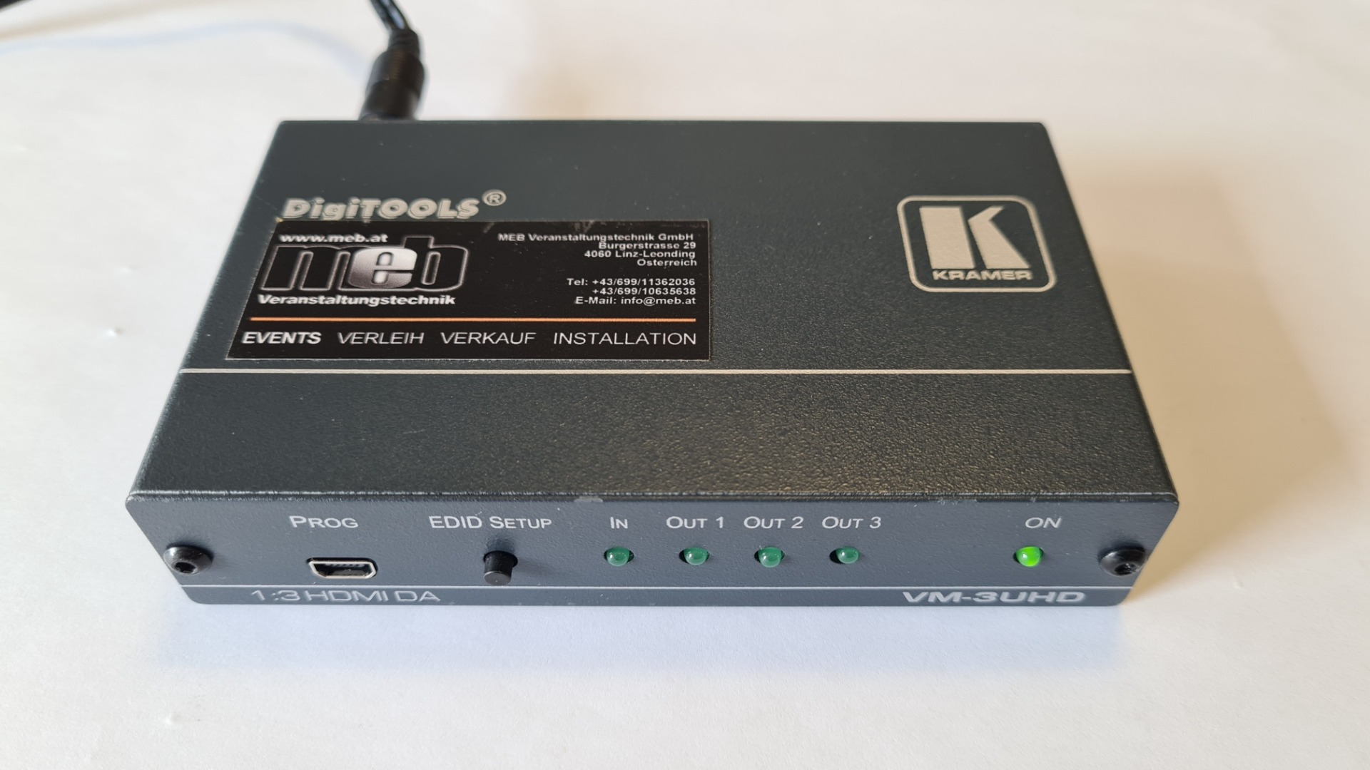 Kramer VM-3UHD 3fach HDMI-Splitter | 120 EUR - Gebrauchte ...