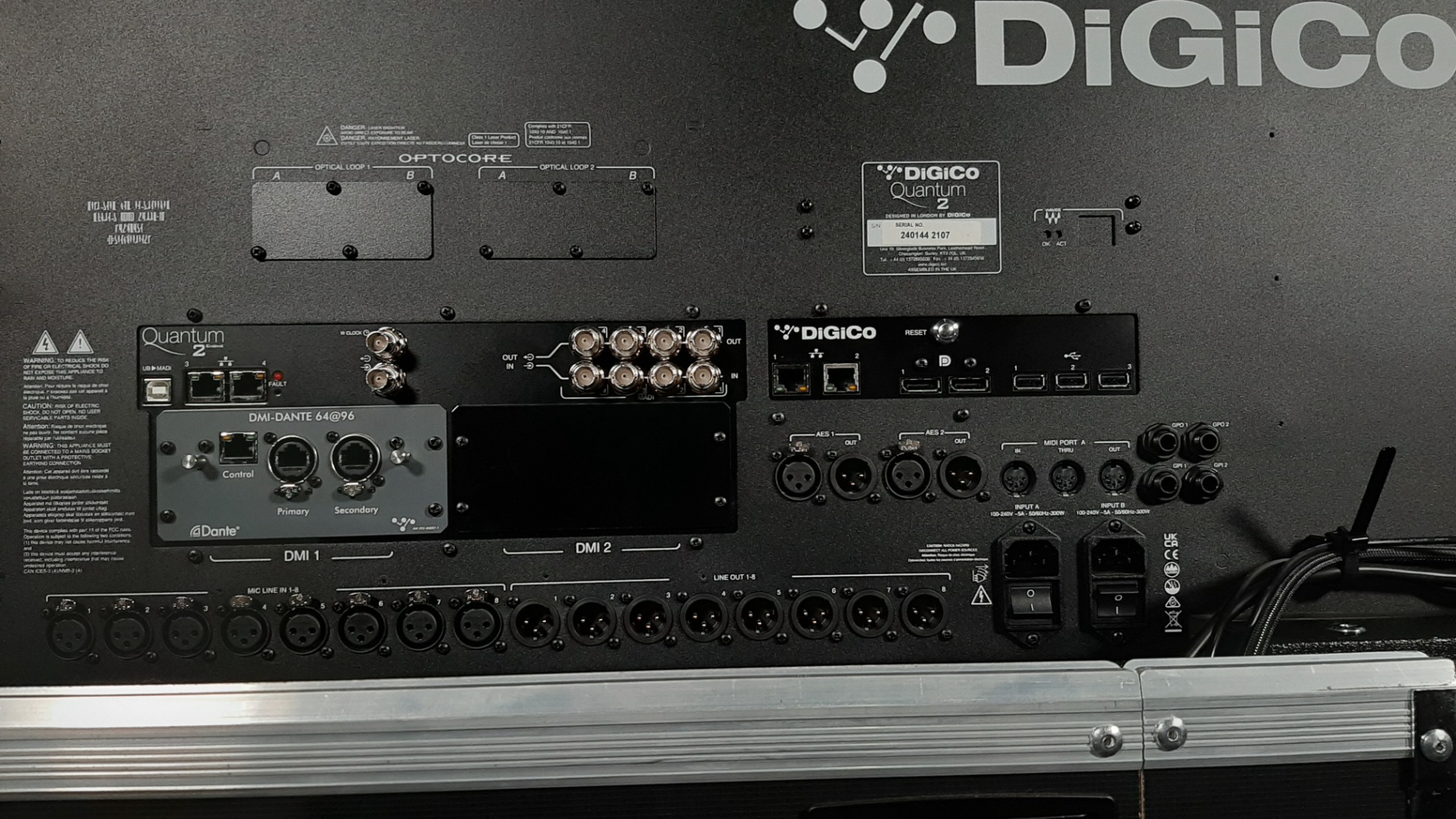 Digico Quantum 225 inklusive DQ Rack | 34900 EUR - Gebrauchte ...