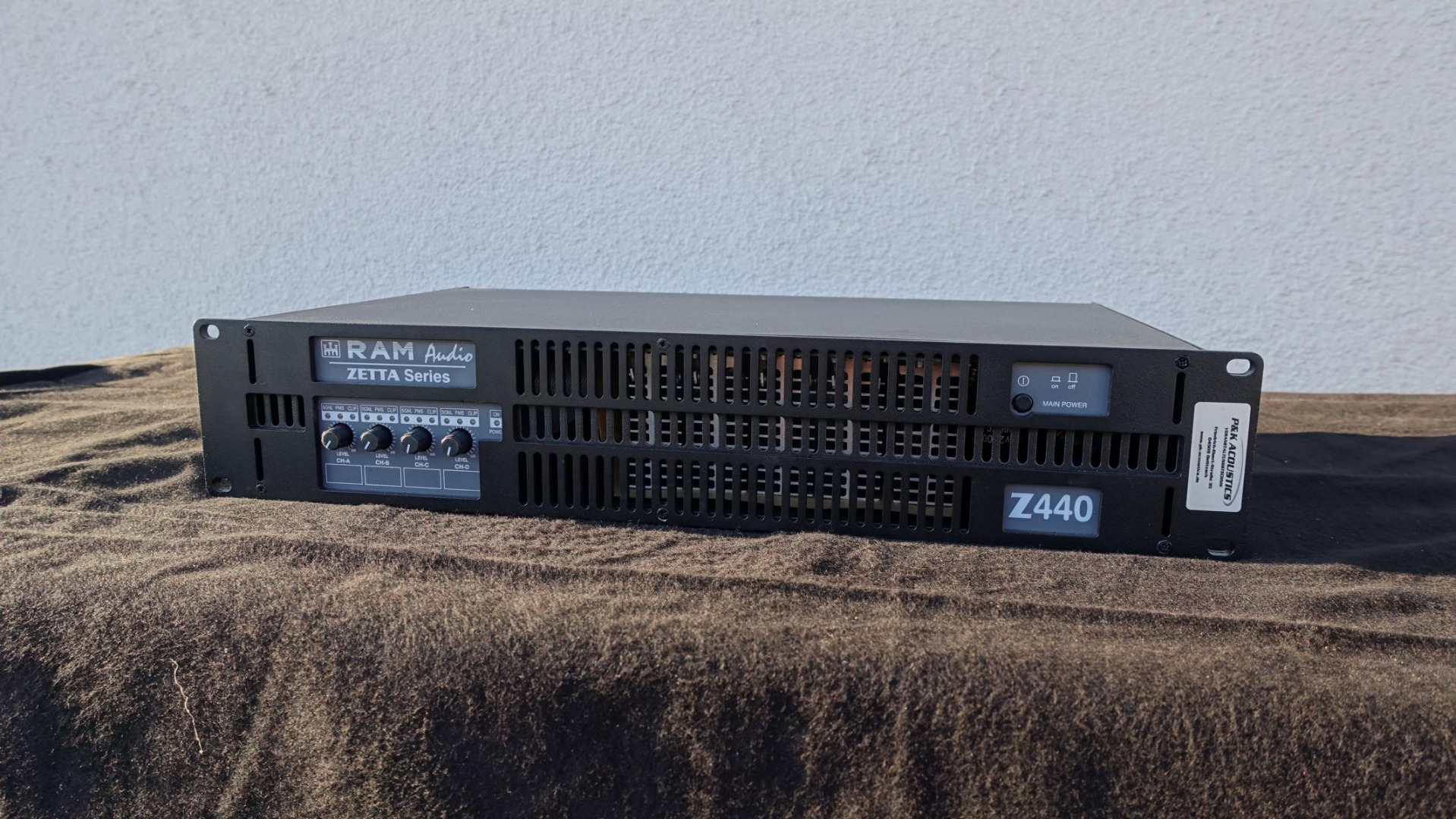 RAM Audio Zetta Z440 | 750 EUR - Gebrauchte-Veranstaltungstechnik.de ...