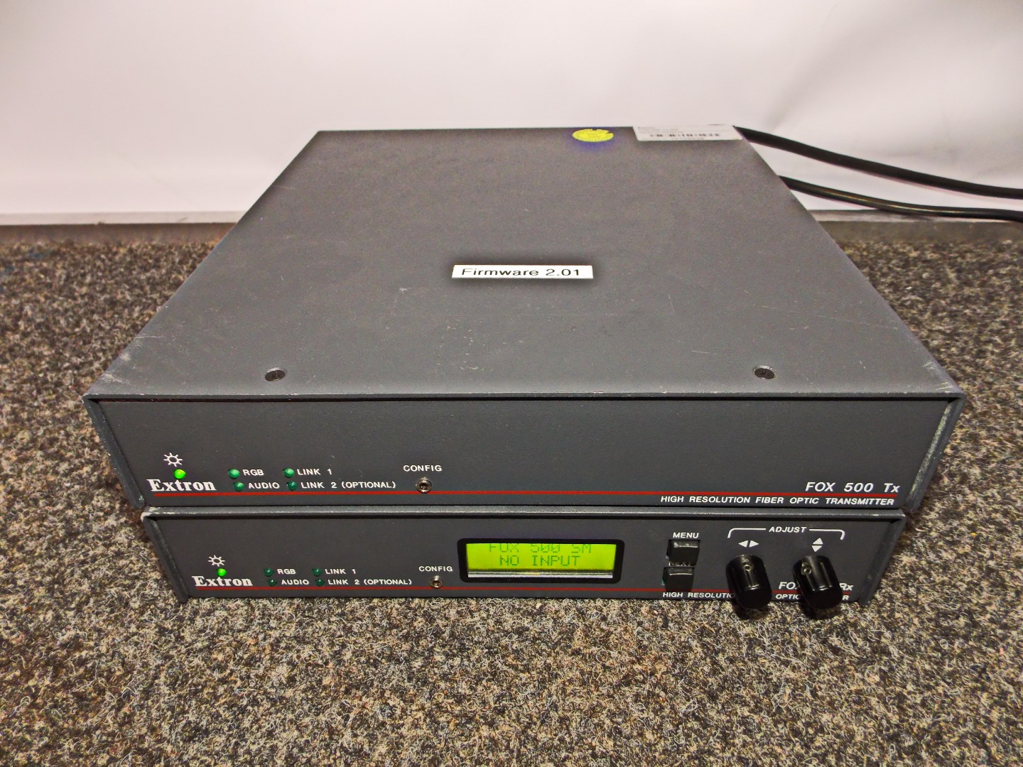 Extron FOX 500 Tx & Rx High Resolution Fiber Optic Set | 140 EUR ...