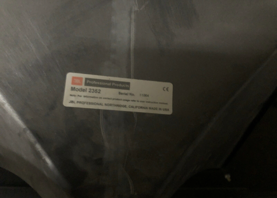 JBL 5674 3-Weg Lautsprecher | 2500 EUR - Gebrauchte ...