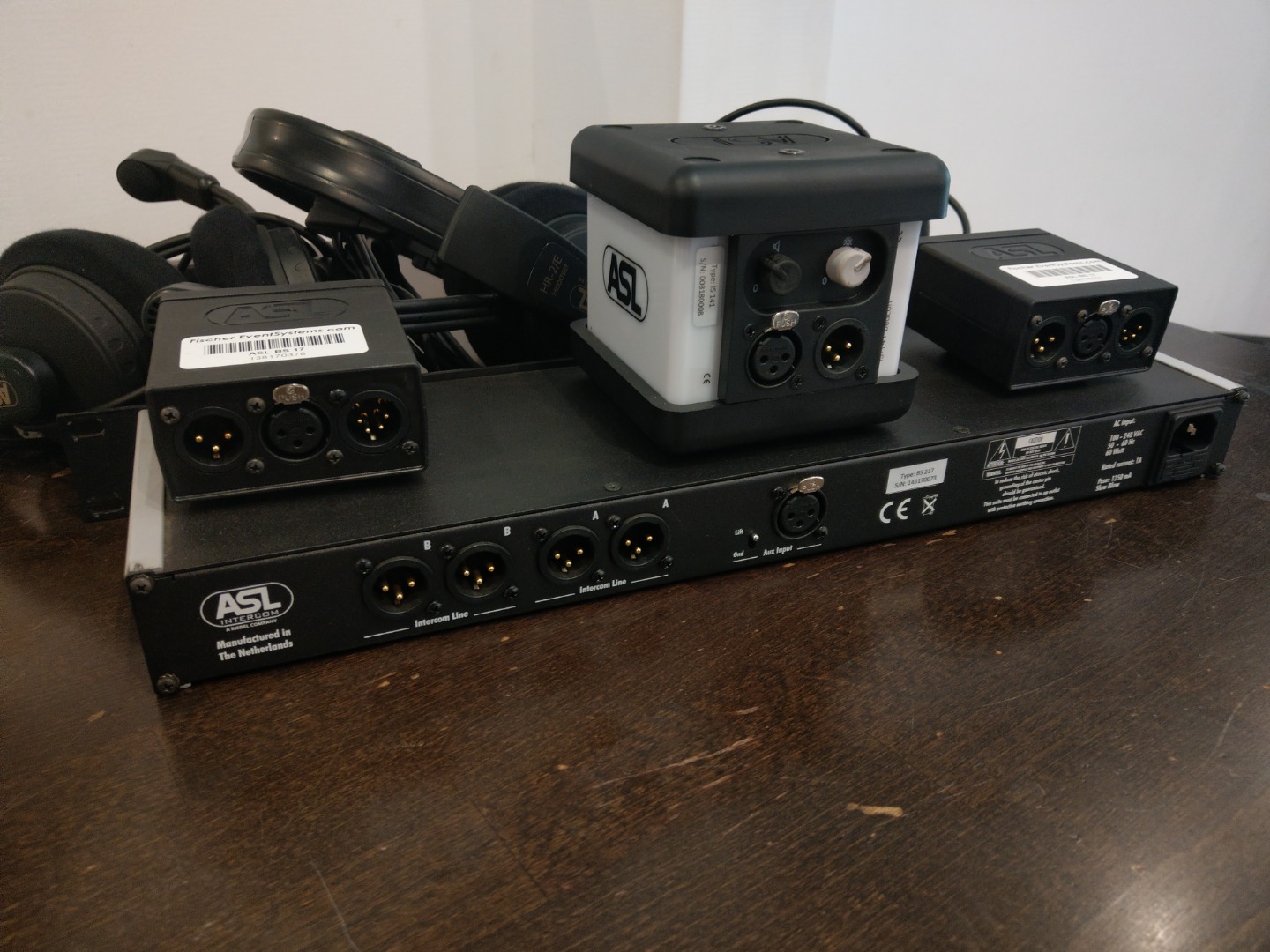 ASL Intercom BS217, 2x BS17, 3x HR-2E, IS141 - SET | 1200 EUR ...