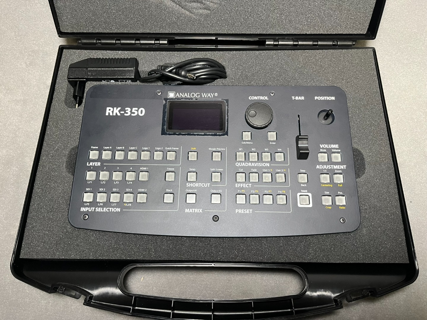 Analog Way RK-350 Control Panel | 290 EUR - Gebrauchte ...