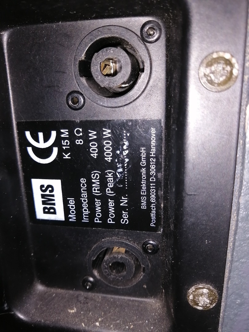 BMS K15M Coda Audio 4548 | 395 EUR - Gebrauchte-Veranstaltungstechnik ...