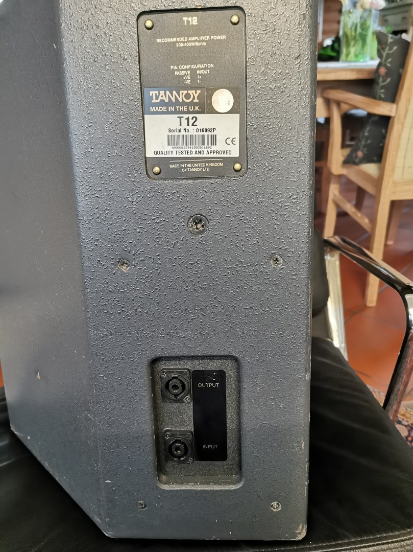 Tannoy T12 T12 | 450 EUR - Gebrauchte-Veranstaltungstechnik.de - Der ...