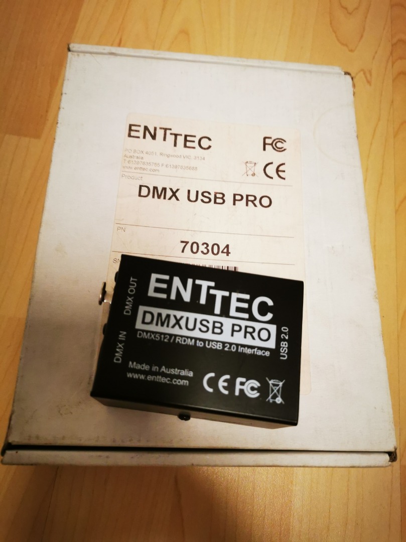 Enttec DMX USB Pro Interface | 90 EUR - Gebrauchte ...