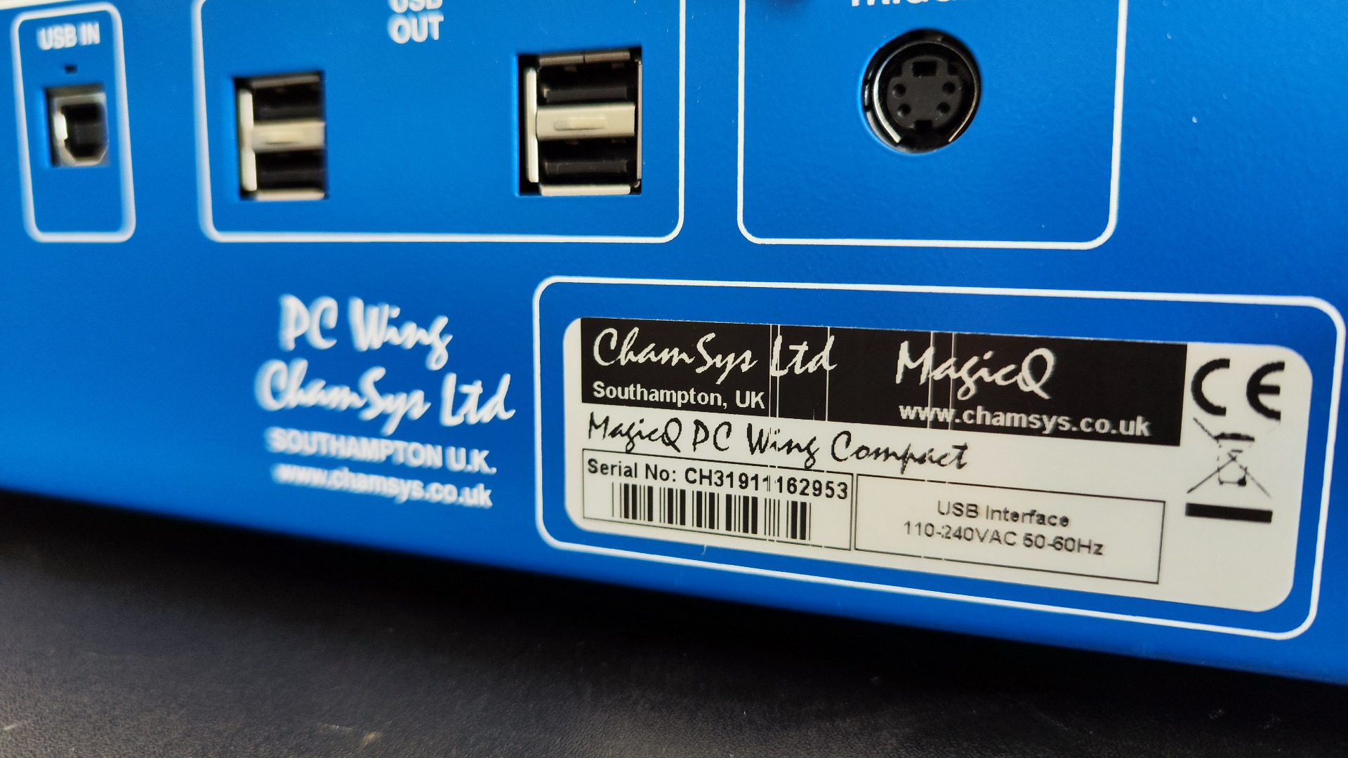 ChamSys MagicQ PC-Wing Compact | 1400 EUR - Gebrauchte ...