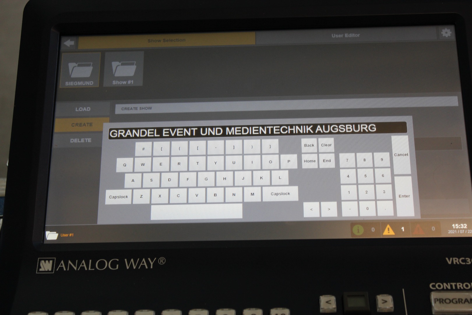 Analog Way Vertige | 4700 EUR - Gebrauchte-Veranstaltungstechnik.de ...