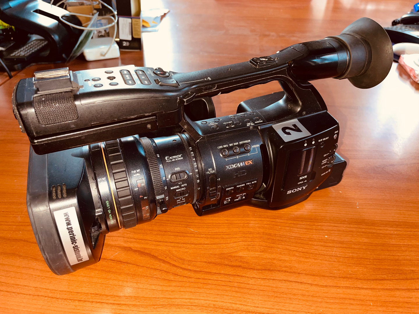 SONY PMW-EX1 & R Camcorder | EUR - Gebrauchte-Veranstaltungstechnik.de ...