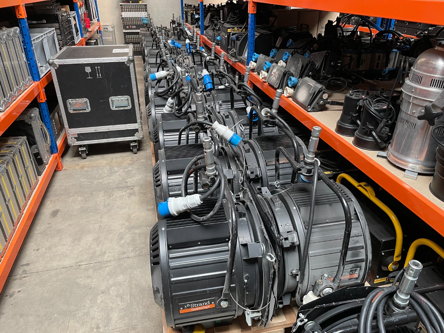 Rank/Strand Lighting POLLUX Mod. 283 Stufenlinsenscheinwerfer, 5kW, p.o ...