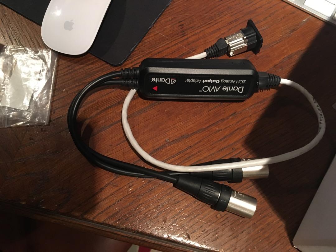 Audinate AVIO 0x2 Dante analog Converter | 230 EUR - Gebrauchte ...