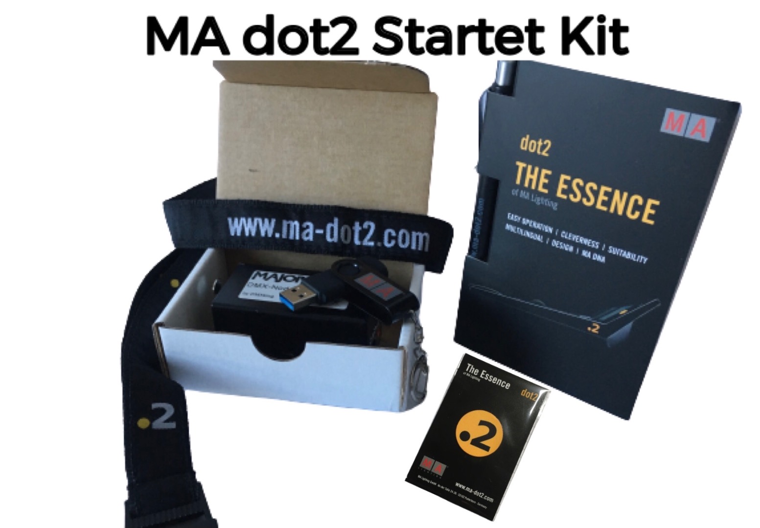 MA Lighting dot2 onPC Starter Kit incl. Major Node 1 - Artnet Node ...