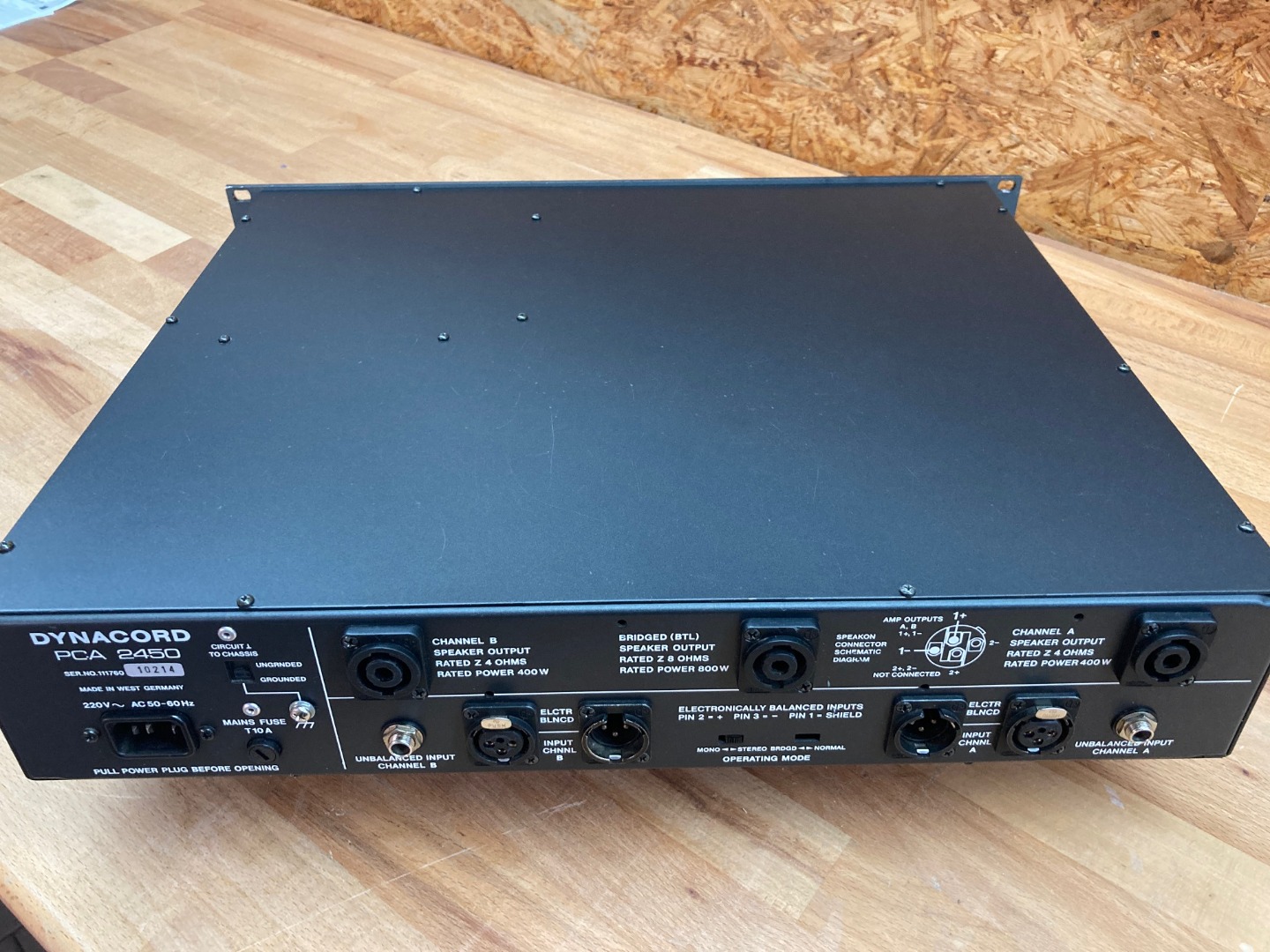 Dynacord PCA 2450 | 350 EUR - Gebrauchte-Veranstaltungstechnik.de - Der ...