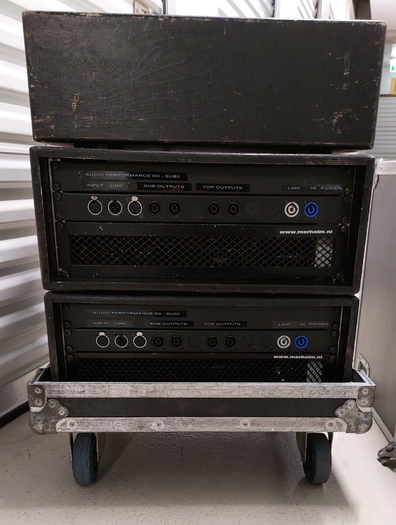 Audio Performance SD2 - Sub3 - Chevin Research Quad 8 incl beugels ...