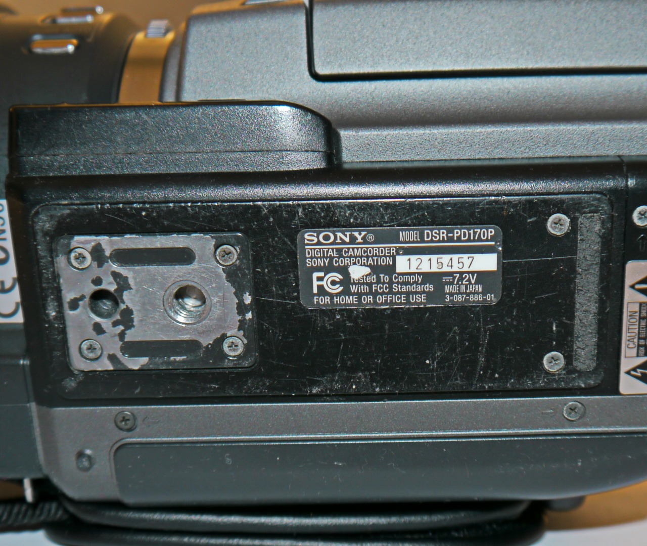 Sony DSR-PD170P Mini DVCAM Camcorder | 200 EUR - Gebrauchte ...