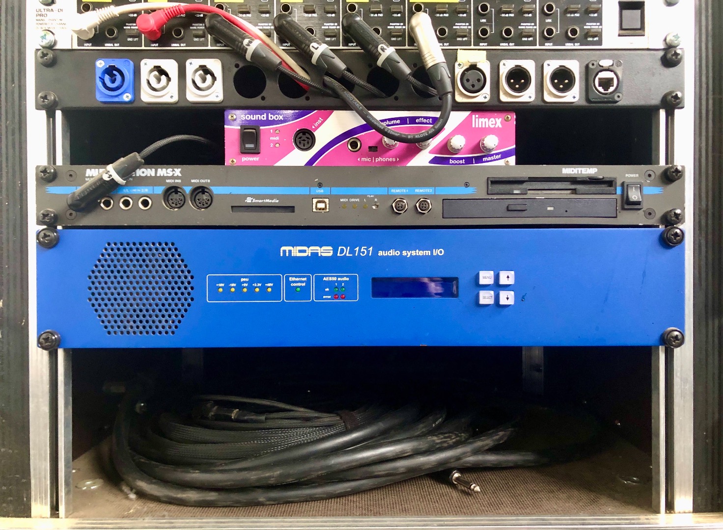 Midas DL151 Stagebox | 1300 EUR - Gebrauchte-Veranstaltungstechnik.de ...