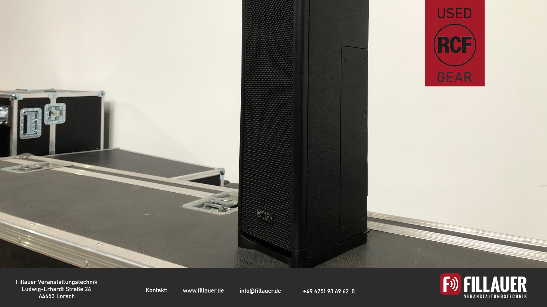 RCF TT052-A | 498 EUR - Gebrauchte-Veranstaltungstechnik.de - Der Marktplatz für gebrauchte ...