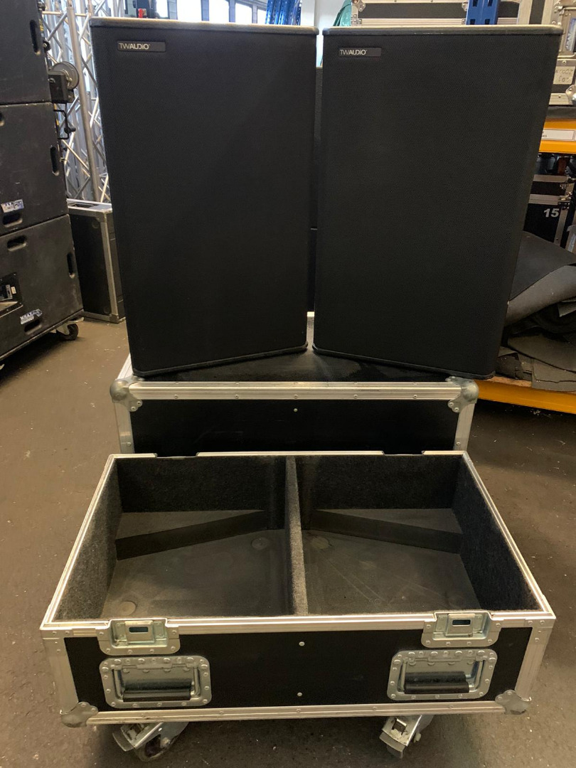 TW Audio 4 Stk. M15 in Original - Doppelcase, neuer Akustikschaum ...