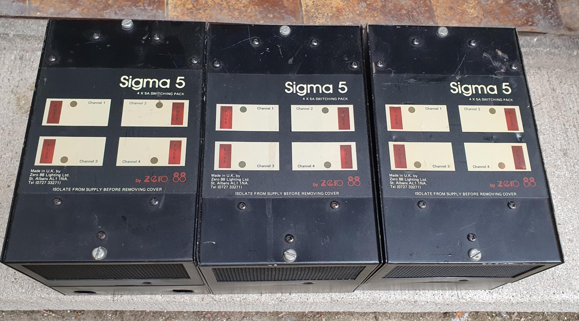Zero 88 Sigma 5 Switchpack | 15 EUR - Gebrauchte-Veranstaltungstechnik ...