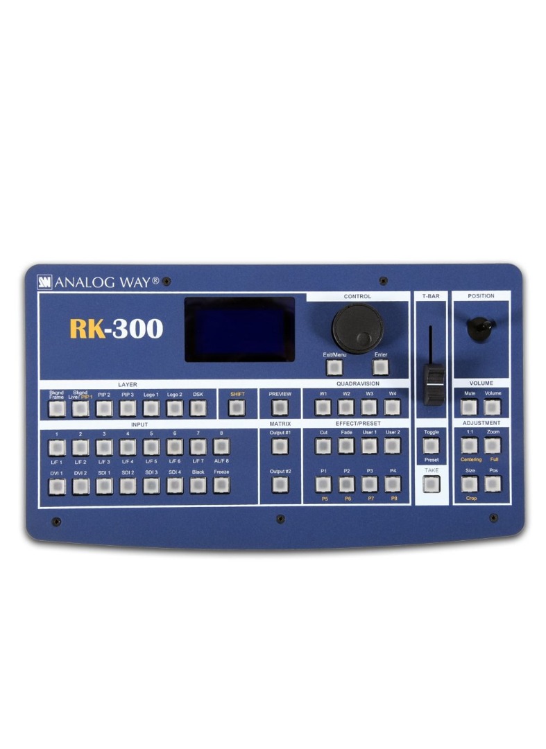 Analog Way Pupitre RK-300 | 580 EUR - Gebrauchte-Veranstaltungstechnik ...