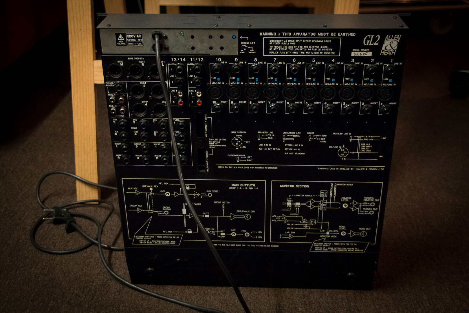 Allen & Heath GL2 19" Rack Mixer / Mischpult | 300 EUR - Gebrauchte ...